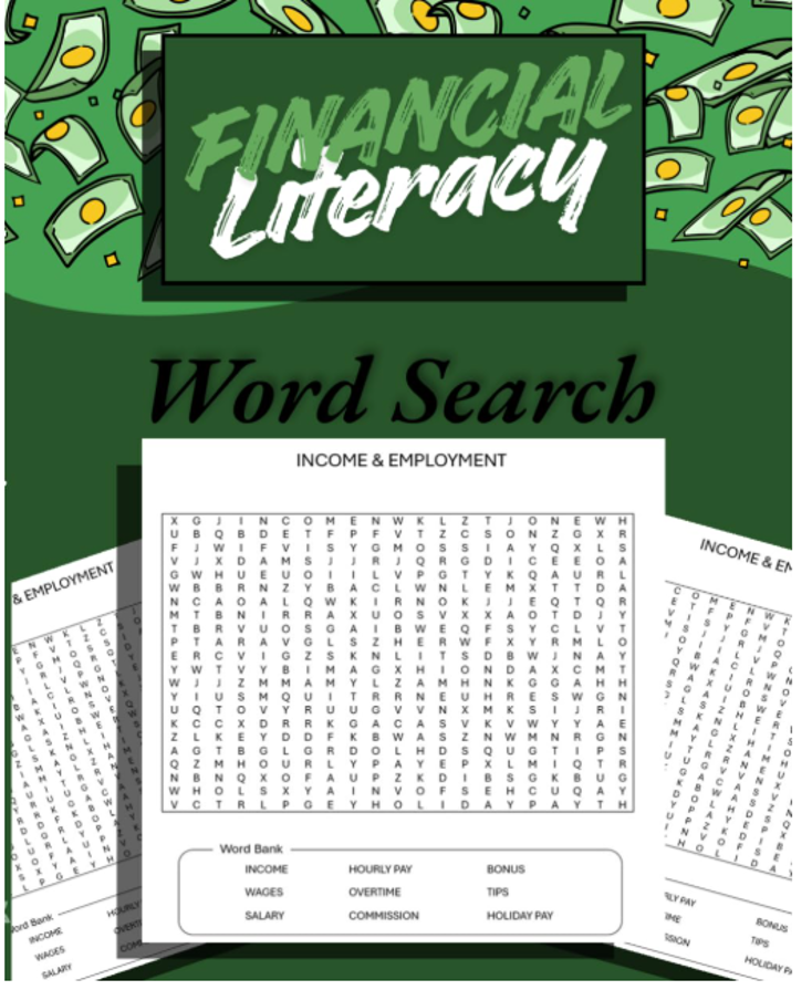 Financial Literacy Word Search – EnrichMint Financial